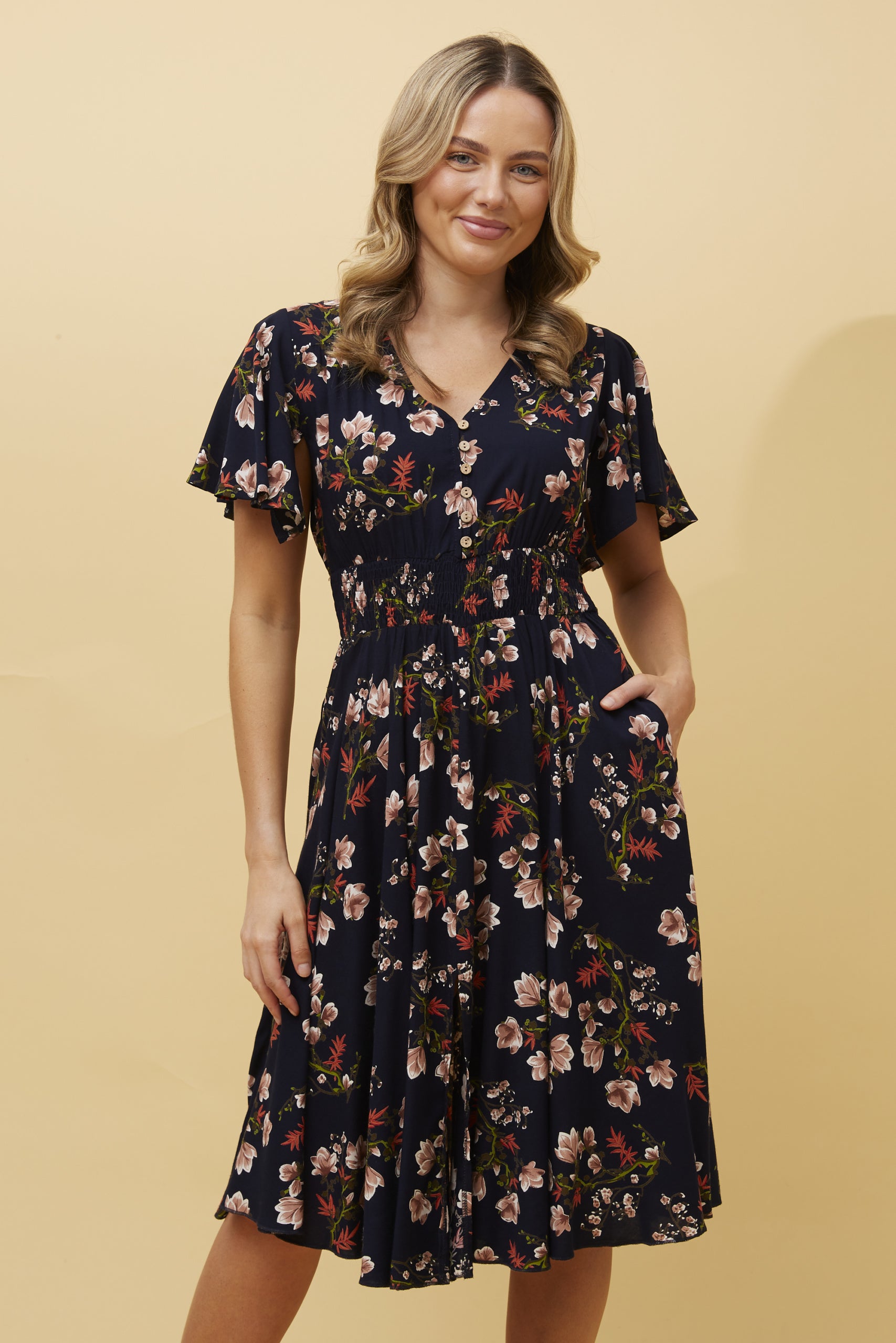 Caroline Morgan Sandy Dress D511977 – Silveroze