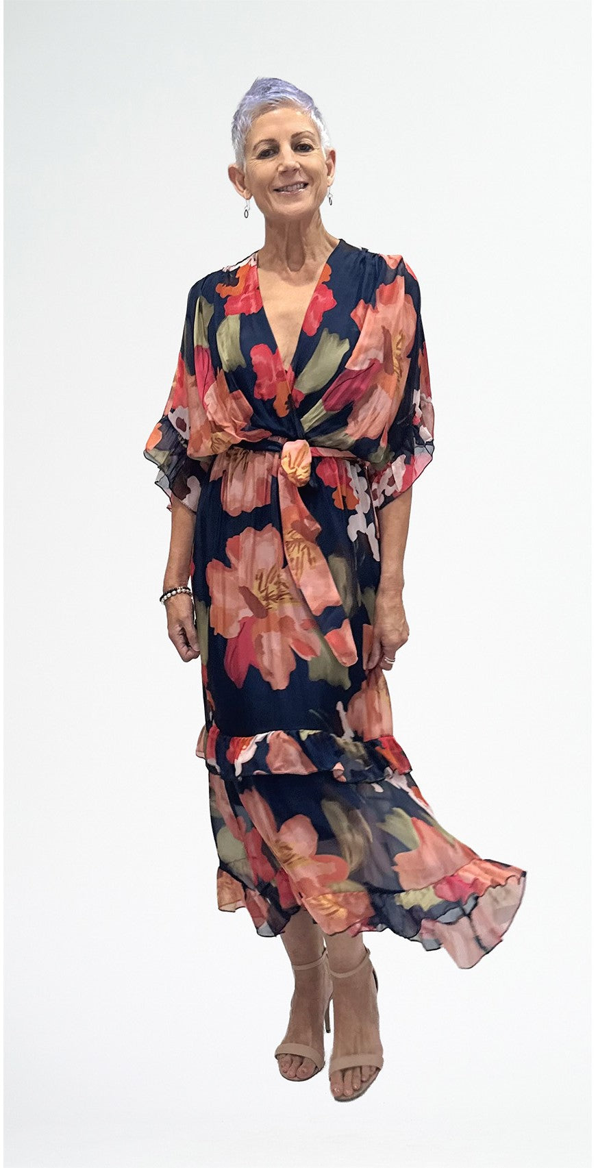 La Strada Dress LSD25-73 – Silveroze